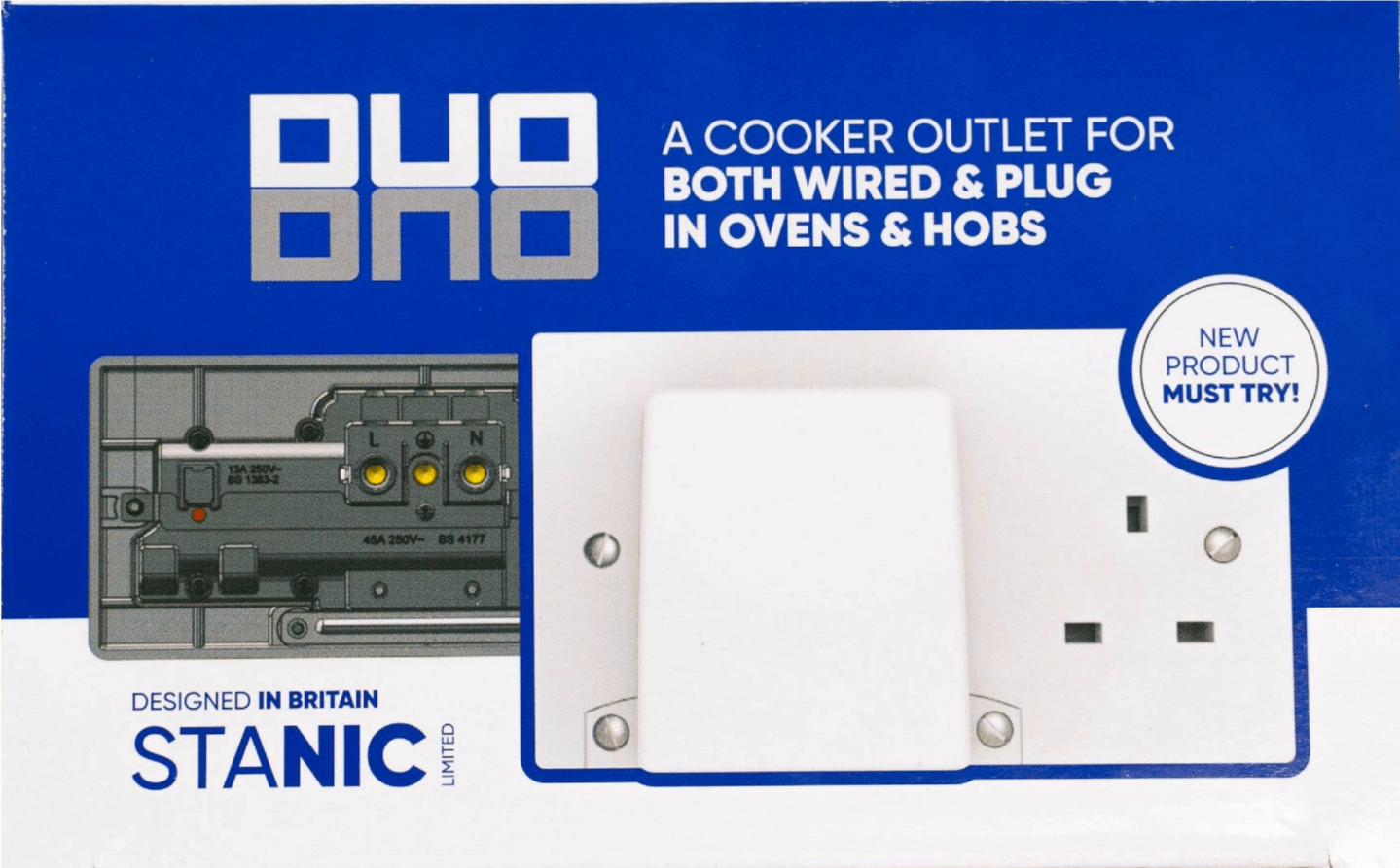Stanic Ltd – Cooker connection unit
